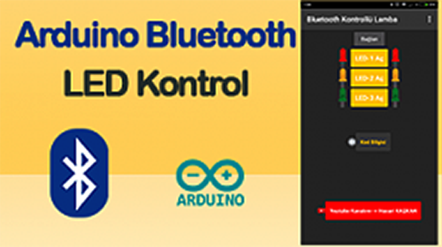 Arduino Ve Bluetooth Modülü Ile Led Kontrol Etme Bilgisayarbilisimnet